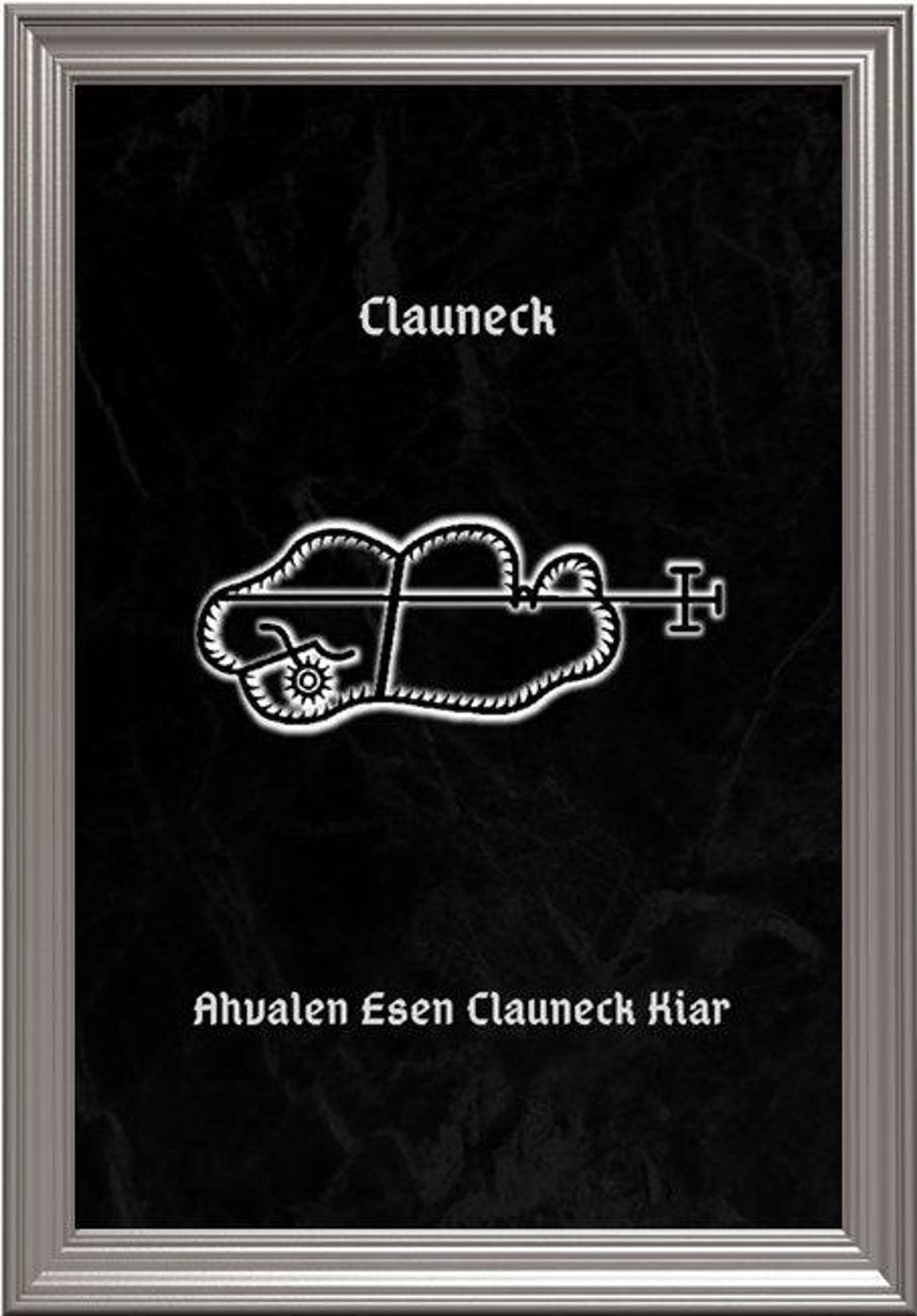 Clauneck Sigil Print: Demonic Symbol and Enn (digital Download) - Etsy
