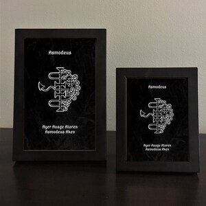Asmodeus Digital Print Sigil and Enn - Etsy