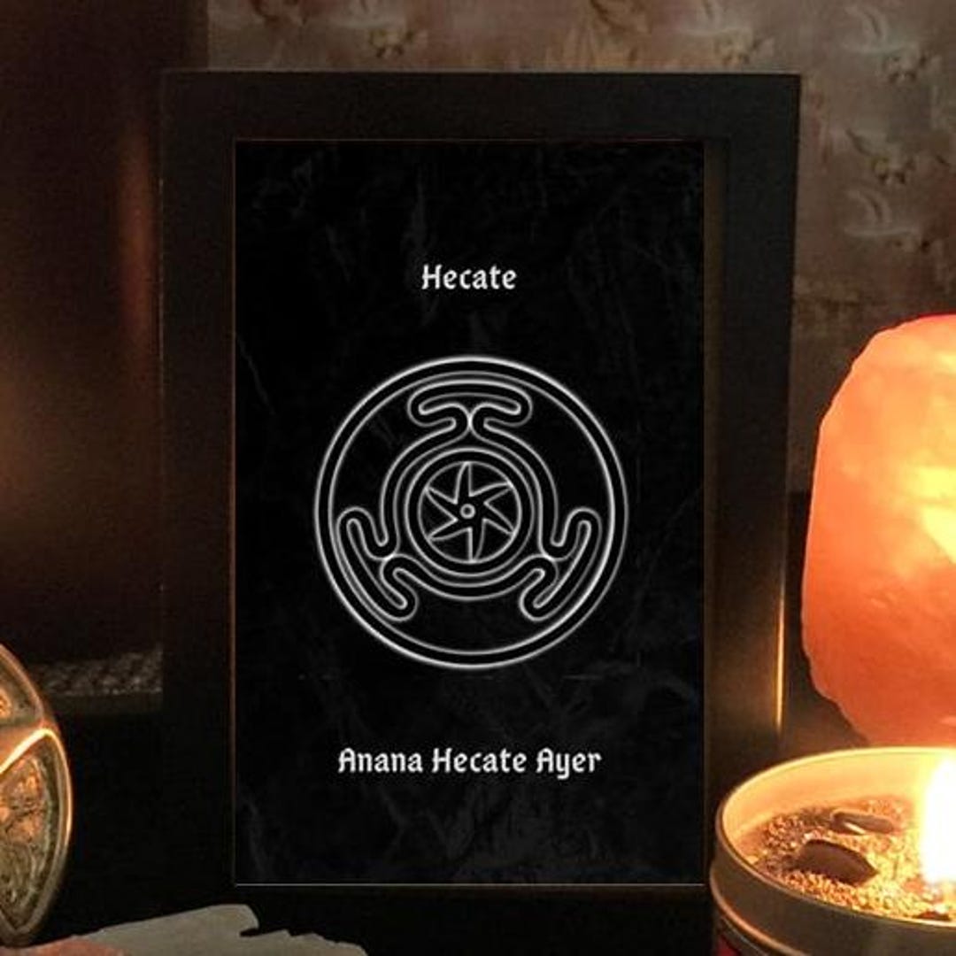 Hecate Sigil Print: Demonic Symbol & Enn (digital Download) - Etsy