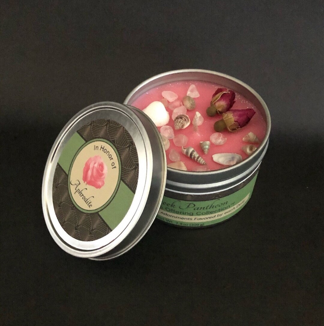 Aphrodite Greek Goddess Ritual Offering Candle - Etsy