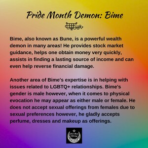 Bime / Bune Demonic Demonic Offering Candle - Etsy