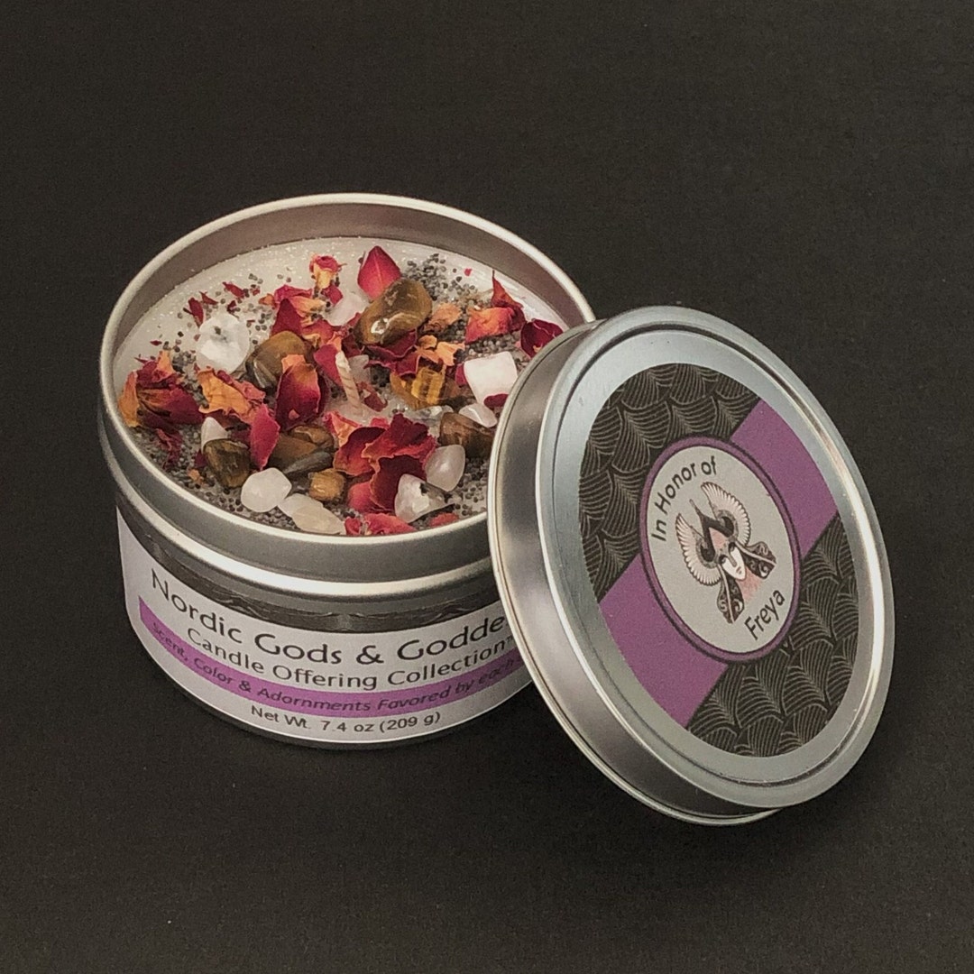 Freya / Freyja Norse Goddess Ritual Offering Candle - Etsy