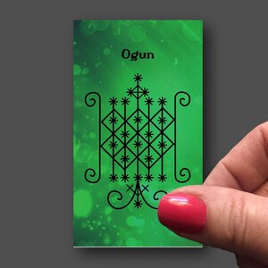 Ogun Veve Digital Print - Etsy