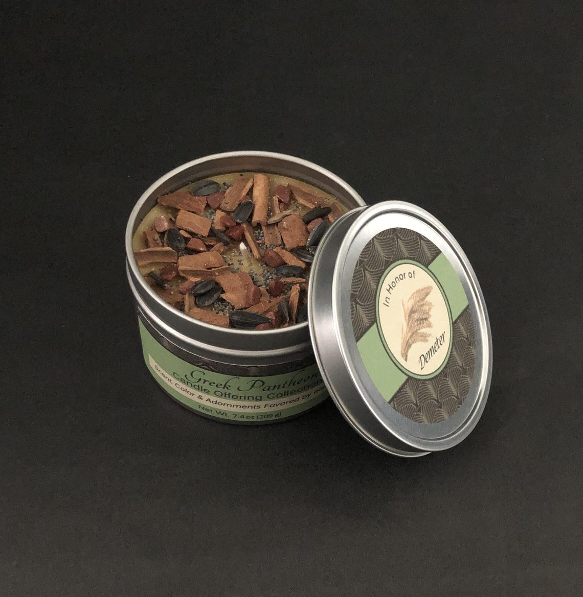 Demeter Greek Goddess Offering Candle - Etsy