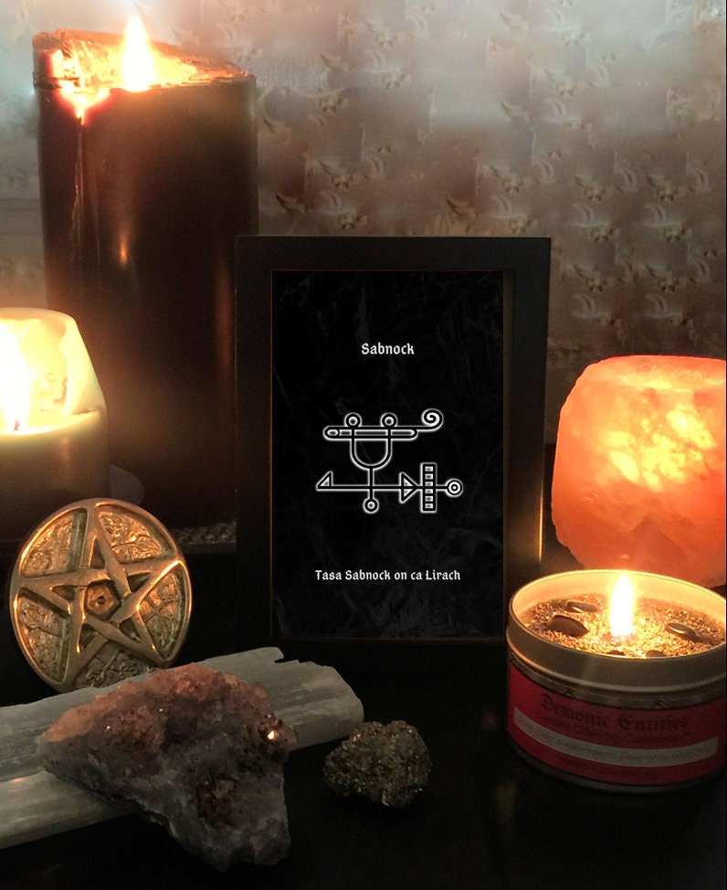 Sabnock Sigil Digital Print Demonic Symbol and Enn - Etsy