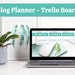 Blog Planner, Trello Template, Blog Post Planner, Blogging Planner ...
