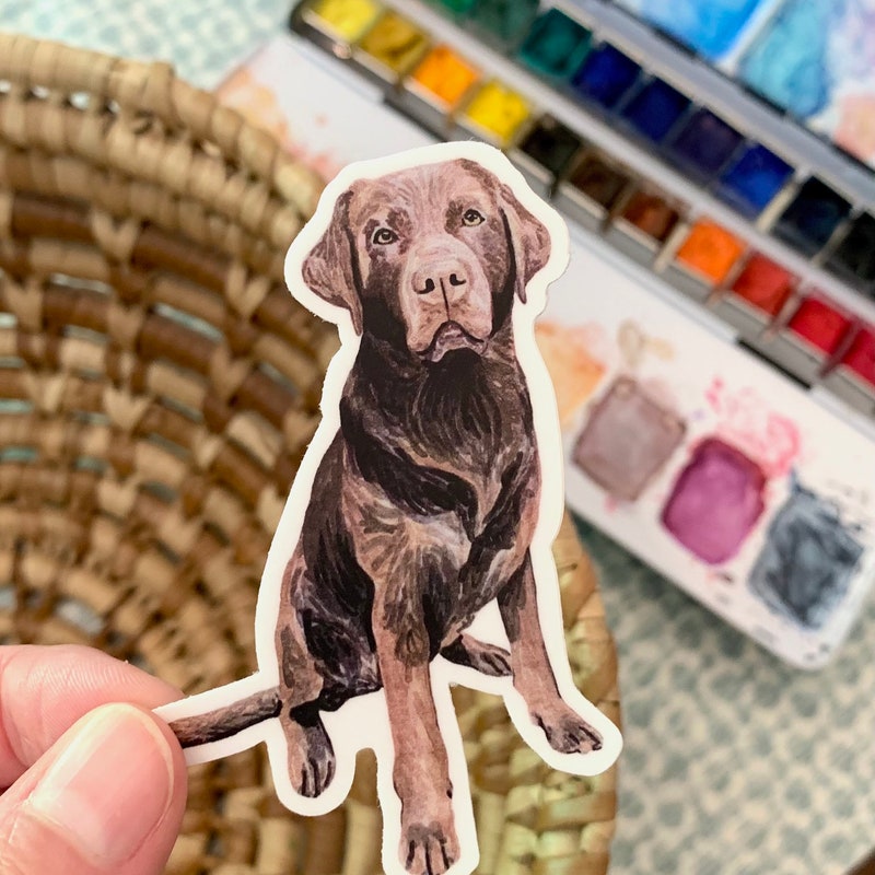 Chocolate Lab - Etsy