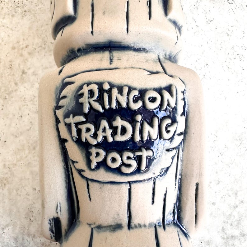 Very Rare Tiki Tony and Tiki Farm Rincon Trading Post Tiki Mug, Matte ...