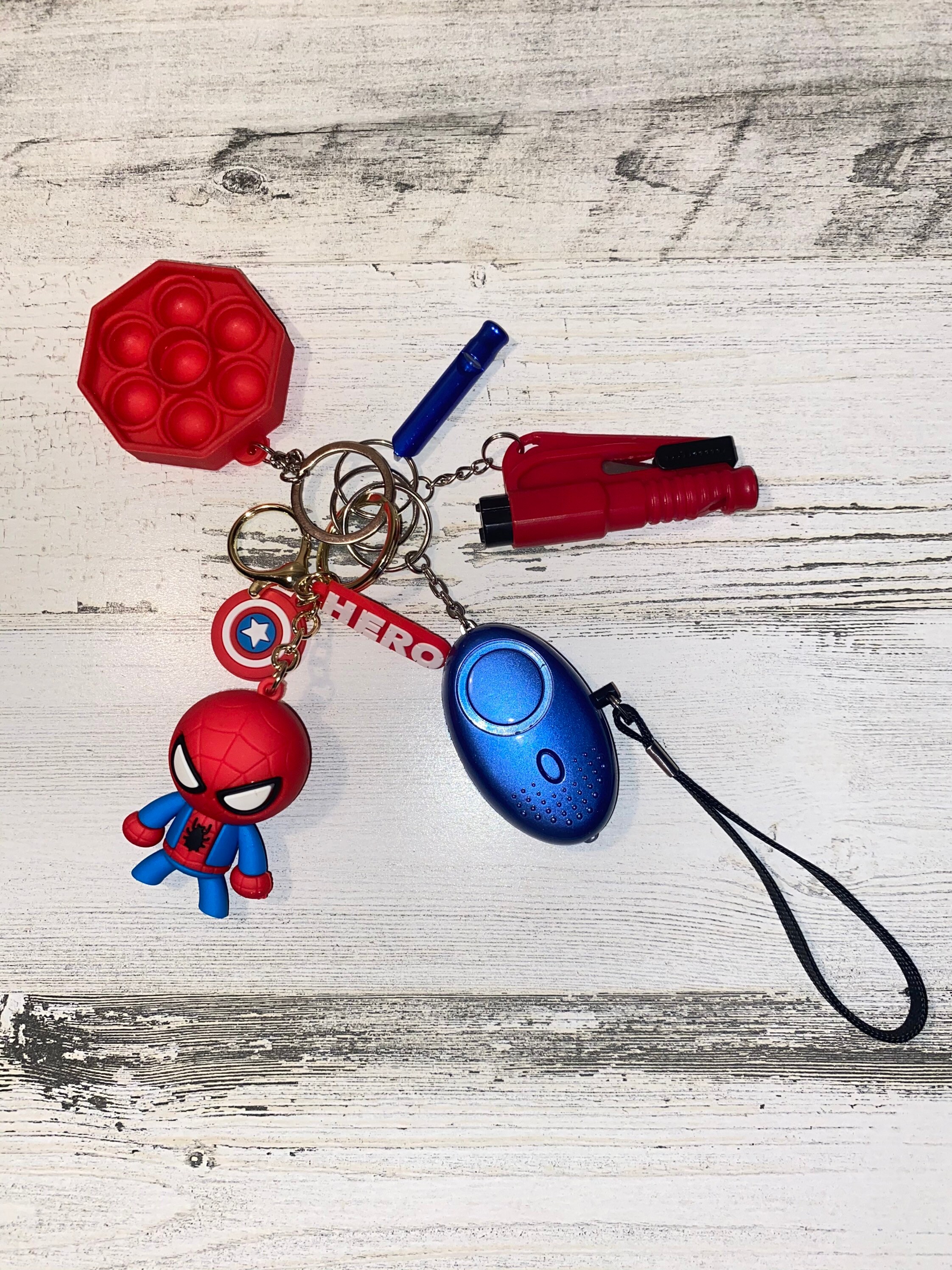 Self Defense Kids Backpack Keychain Safety Gear Perfect Gift - Etsy