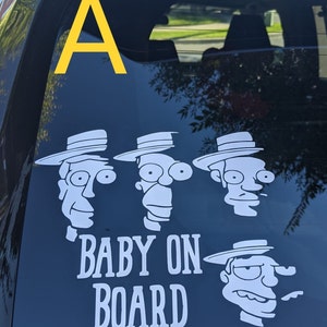 Simpsons Baby on Board Sign - Etsy