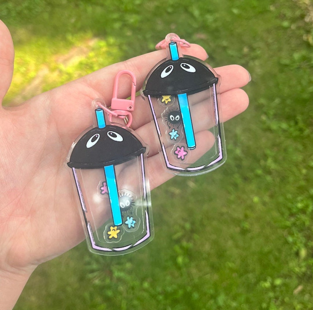 Soot Sprite Boba Shaker Charm - Etsy