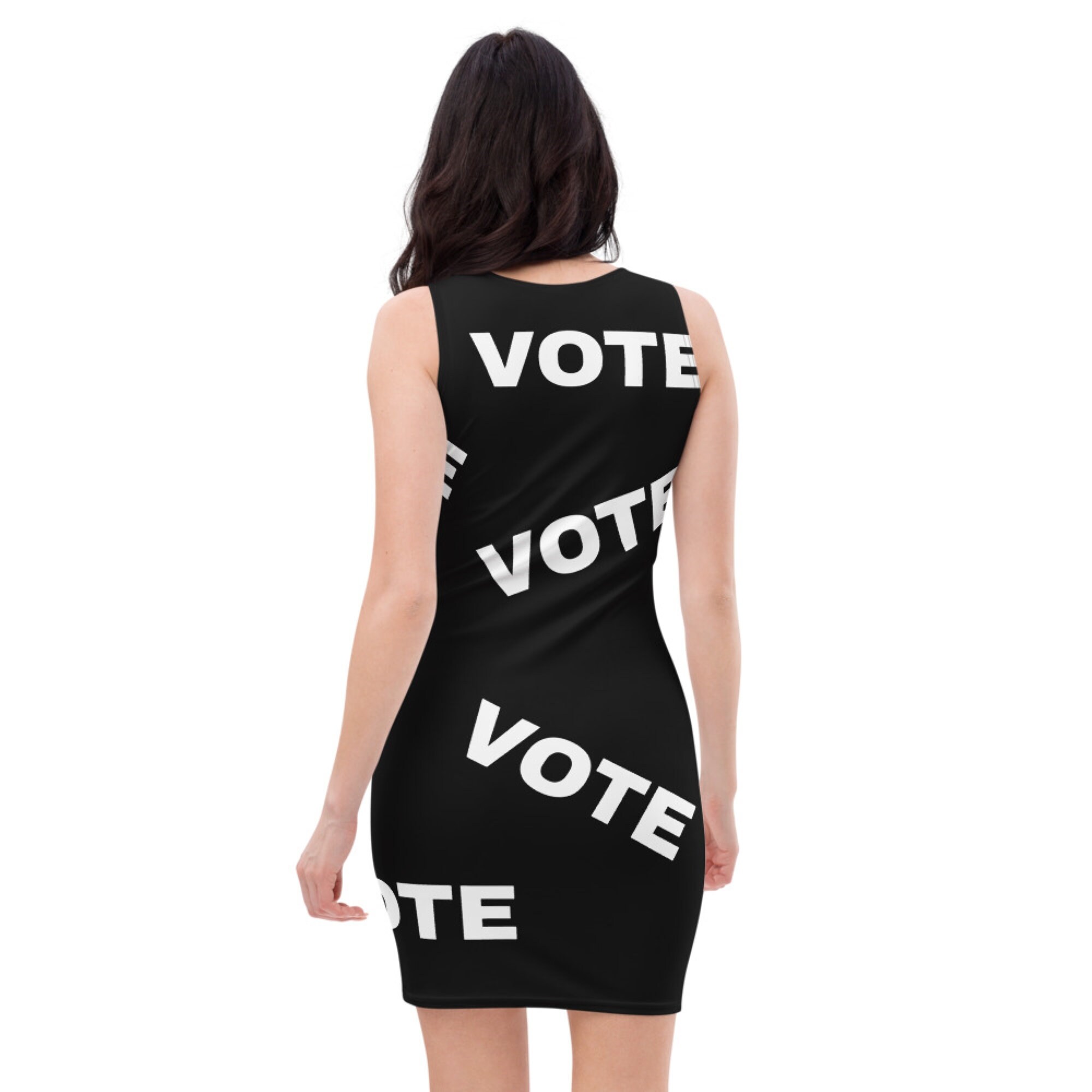 VOTE Tank Dress, All Over Print Dress, Lizzo Inspired Vote Dress ...