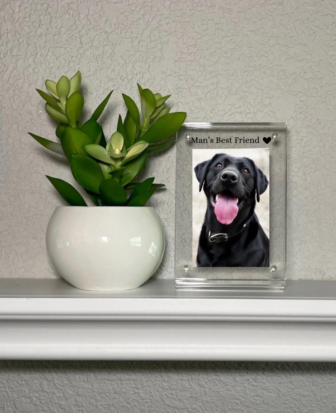 Personalized Picture Frame - 2x3” Custom Frame - Engagement and Wedding ...