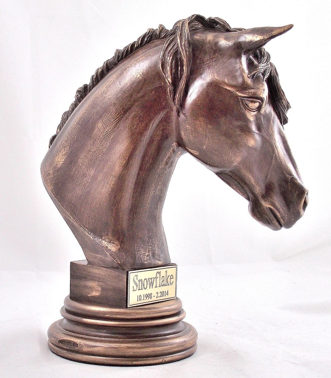 Horse Memorial Keepsake Urn - Etsy