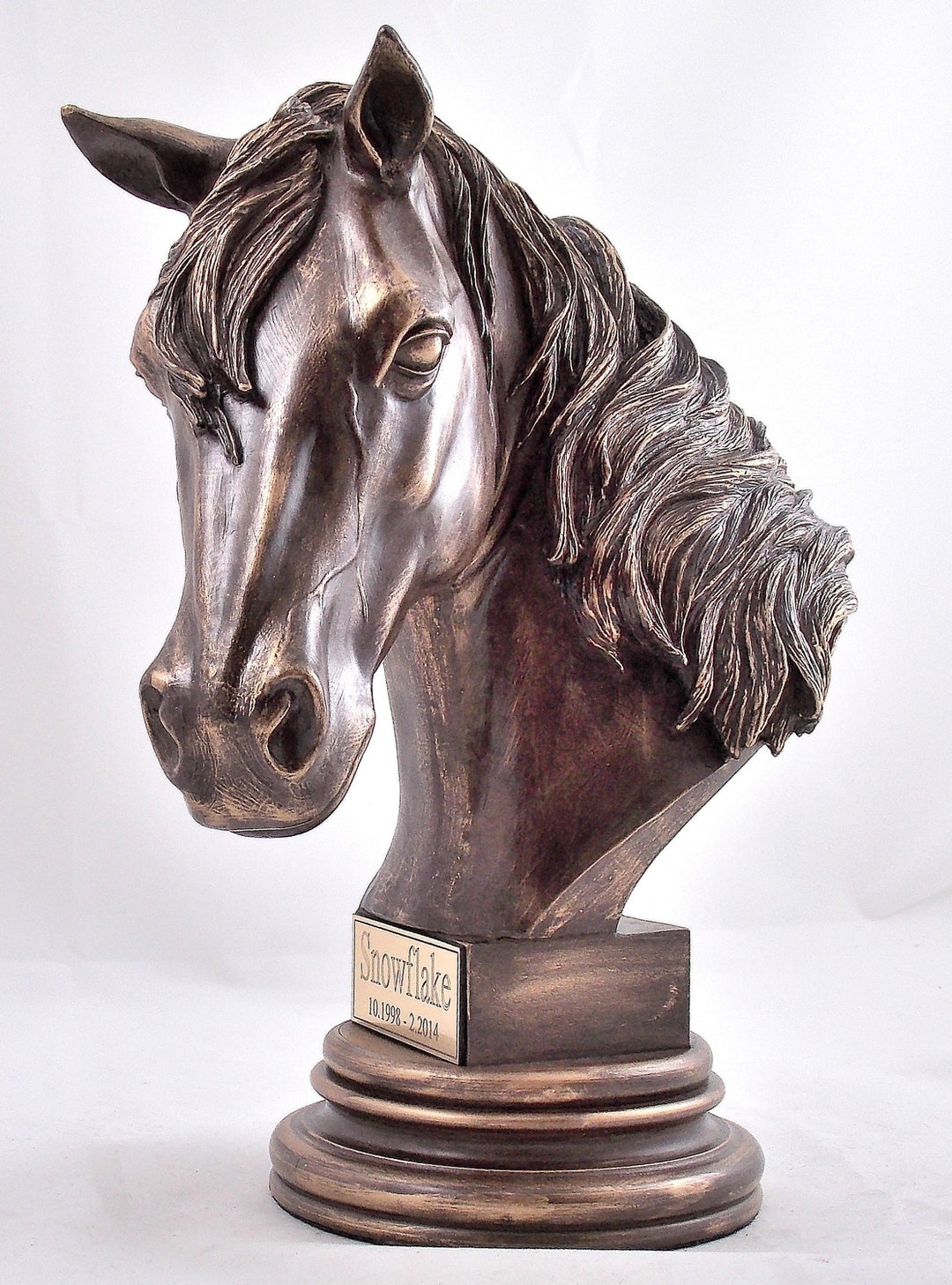Horse Memorial Keepsake Urn - Etsy