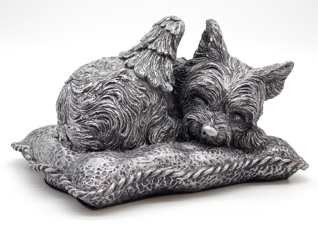 Angelic Yorkie Dog Memorial Urn - Etsy