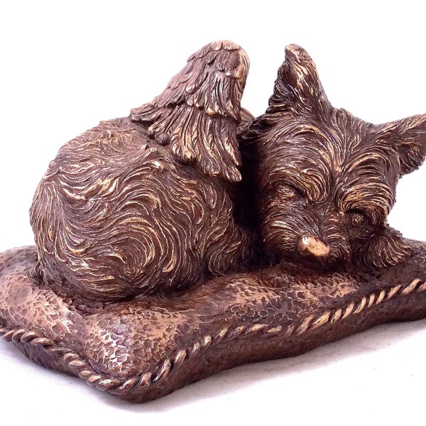 Yorkie Urn - Etsy