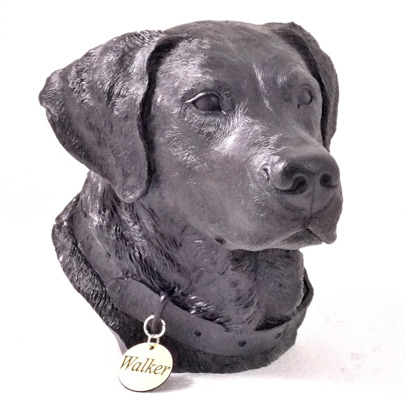Black Lab Memorial Urn - Etsy