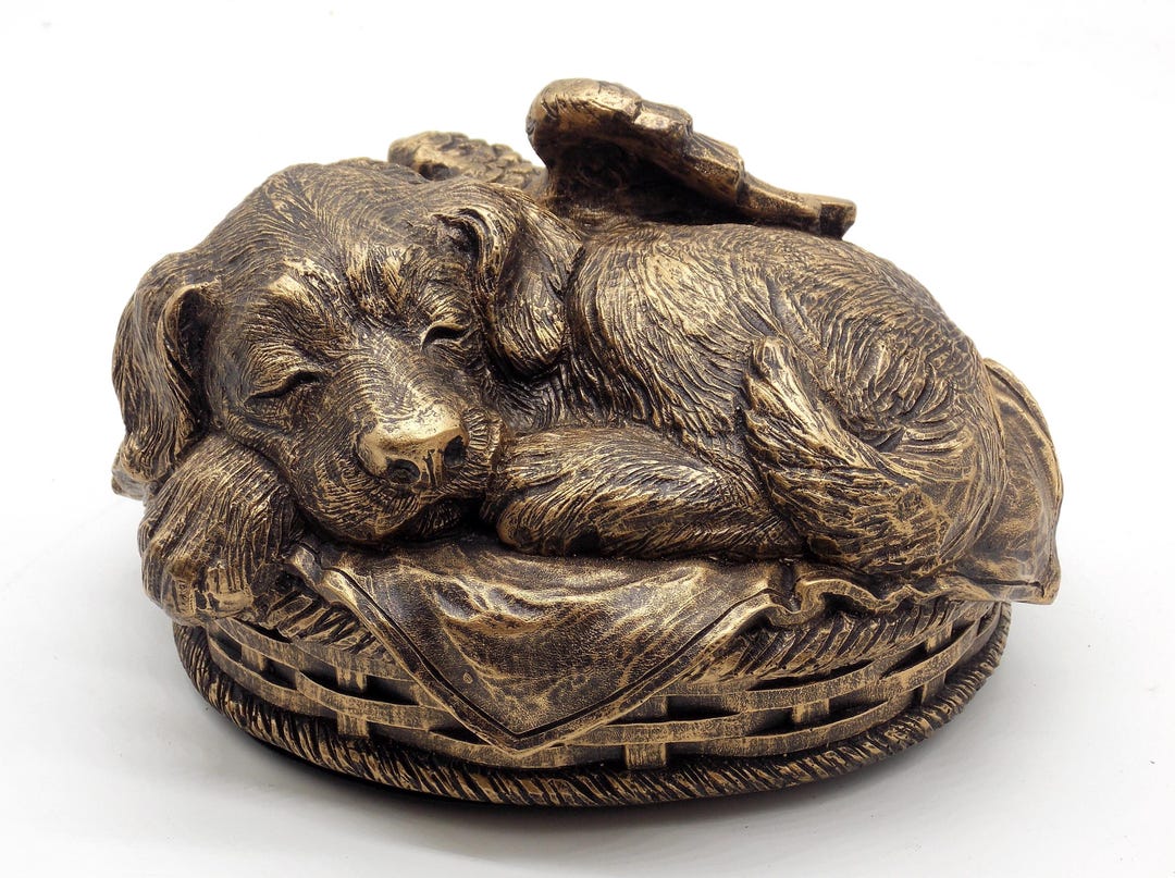 Angelic Dog Memorial Urn - Etsy