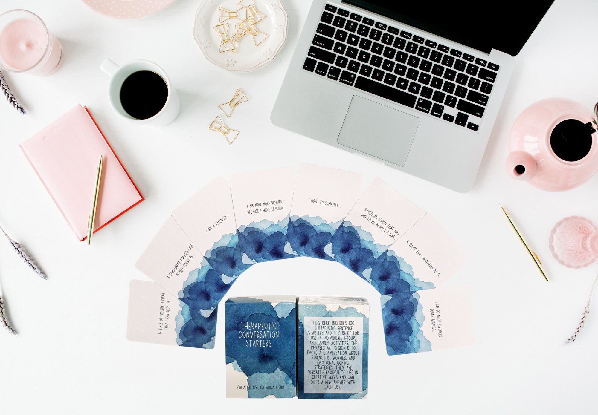 Therapeutic Conversation Starters, 100 Deck Game Cards, for Use in ...