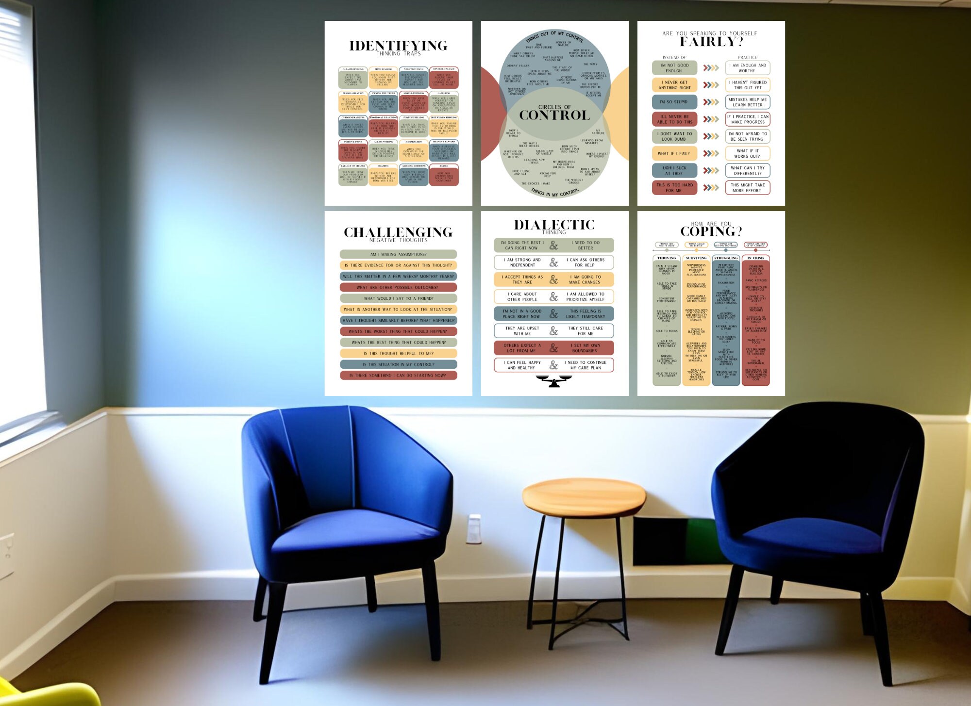 DIGITAL - Mental Health Posters | Therapy Office Decor | Psychologist ...