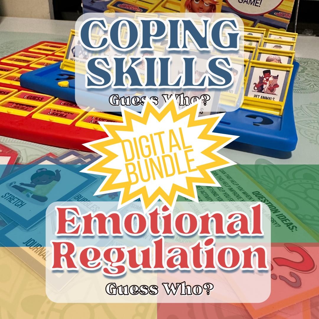 Guess Who Emotional Regulation | Coping Skills |zones Printable ...