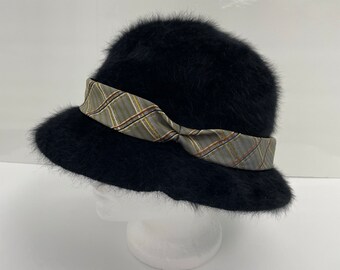 Vivienne Westwood 90S Orb Logo Wool Rabbit Hair Hat Vintage - Etsy