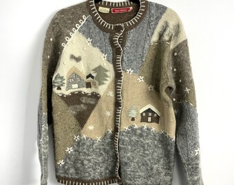 Scenic Knit Sweater | Etsy