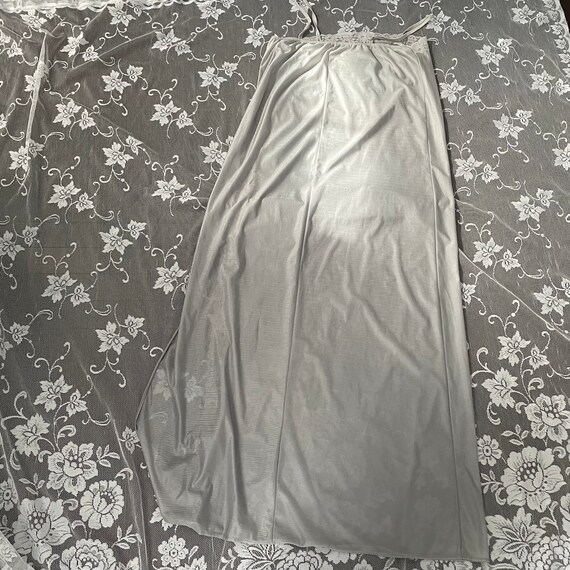 Vintage John Warden For Molyclaire long grey nylon ni… - Gem