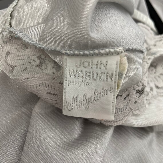 Vintage John Warden For Molyclaire long grey nylon ni… - Gem