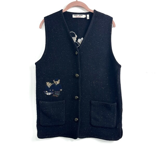 Teddy Bear Vest - Etsy