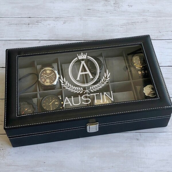 Watch Box for Men - Etsy