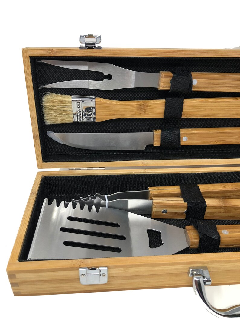 BBQ Set Custom Grill Set Personalized BBQ Set Grill Set | Etsy