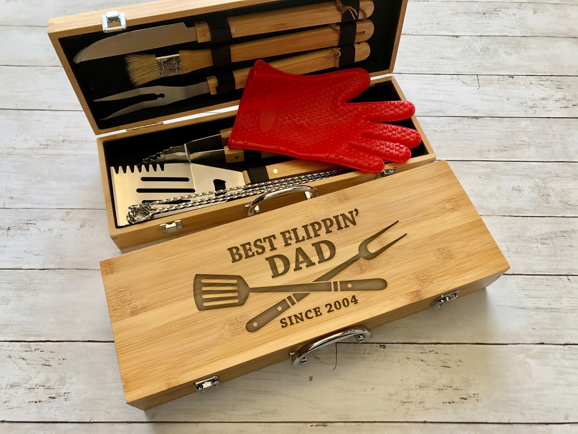 BBQ Set Custom Grill Set Personalized BBQ Set Grill Set - Etsy