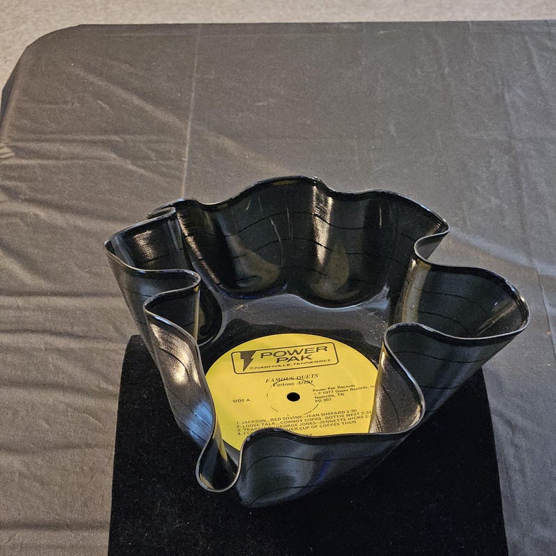 Record Bowls - Etsy