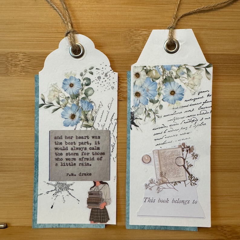 Pair of Bridgerton-inspired Bookmark, Inspirational Bookmarks, Paper ...
