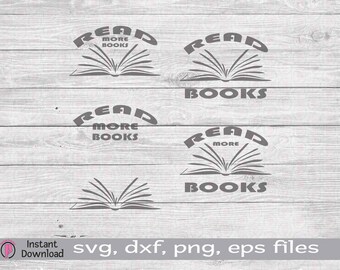 Open Book Svg Open Books Svg Open Svg Book Books SVG Ai - Etsy