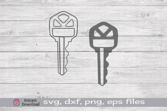 Key Svg Png House Key Keys Vector Solid Key House Key - Etsy