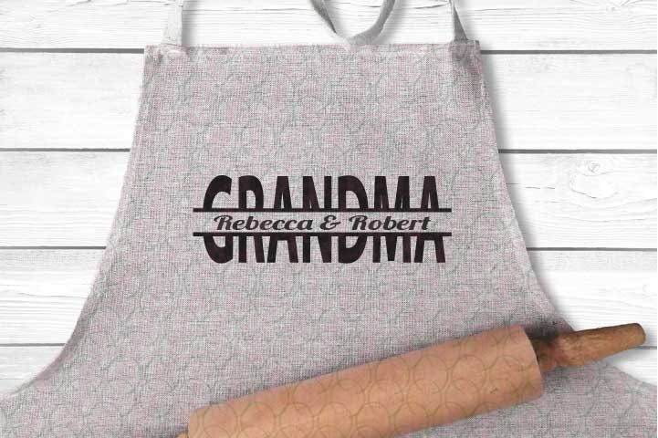 Grandma Split Monogram SVG Grandma Monogram Grandma SVG - Etsy