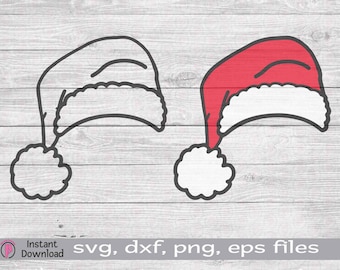 Santa Clip Art - Etsy