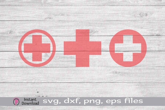 Medical Cross Svg Png First Aid Svg Cross Cut Files Medical - Etsy