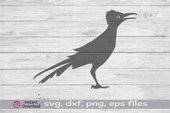 Roadrunner Bird SVG PNG Roadrunner Cut File Bird Vector - Etsy