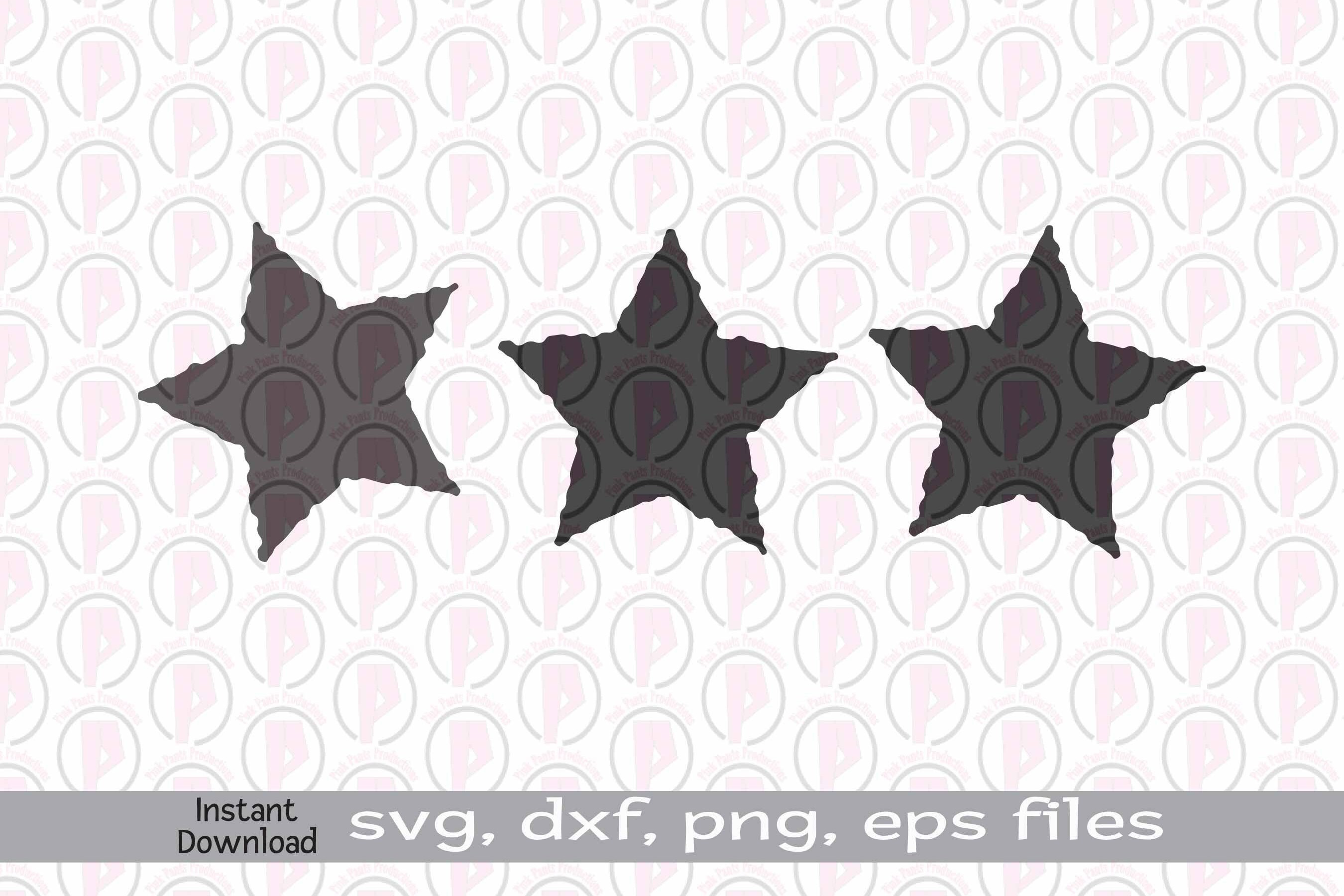 Stars SVG PNG EPS Wavy Stars Stars background Stars Cut | Etsy