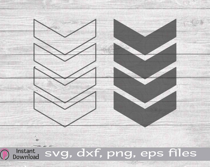 Chevron Arrow Svg, Chevrons, Zig Zag Svg. Cut File Cricut, Silhouette ...