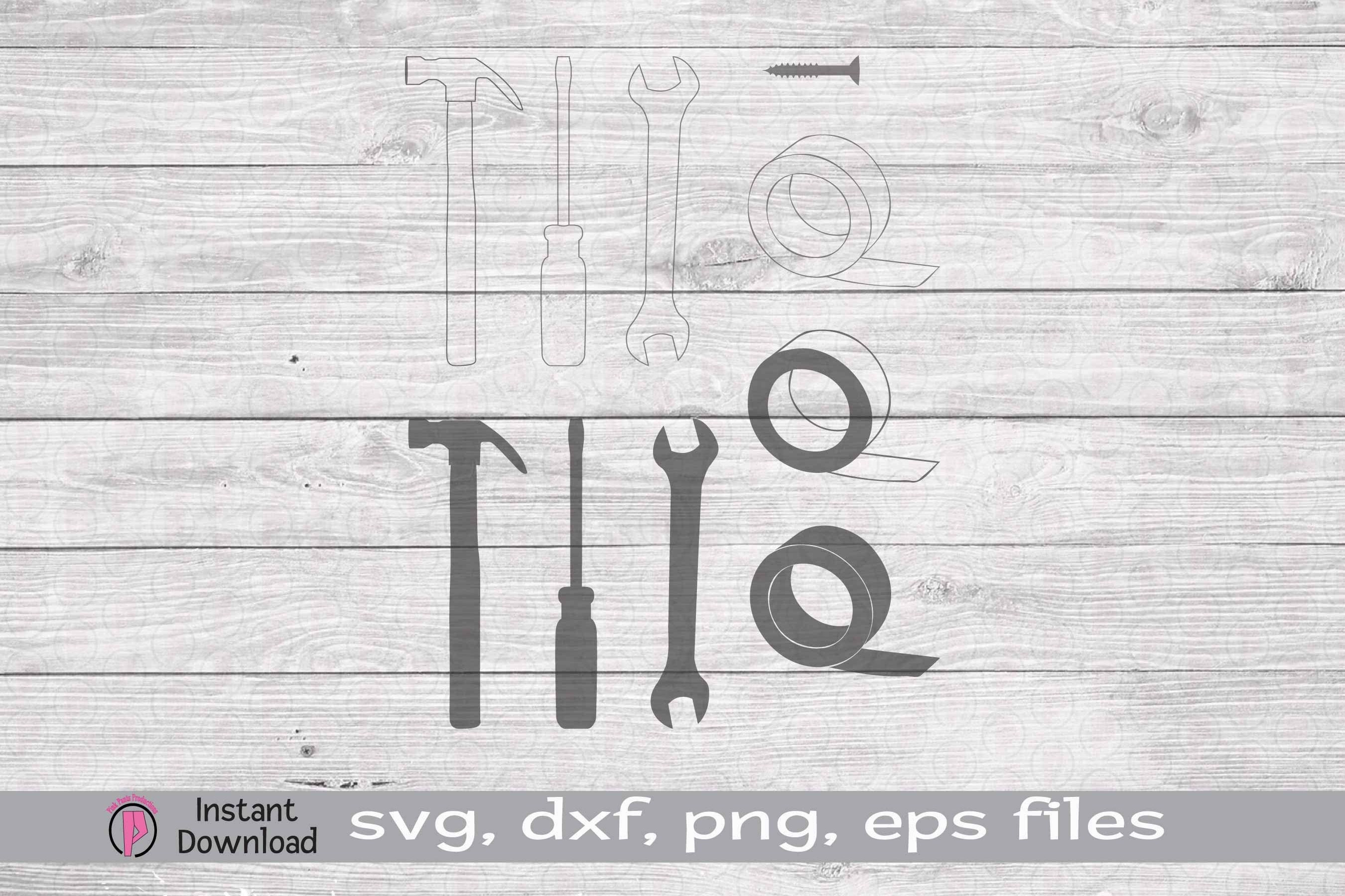 Tools Svg Png Eps Handyman Tools Tools Clipart Tools - Etsy