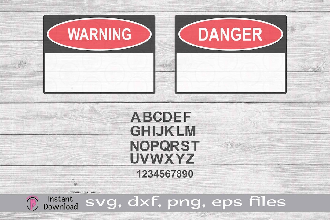 Blank Danger Sign Svg Png, Danger Sign Clip Art, Warning Sign ...