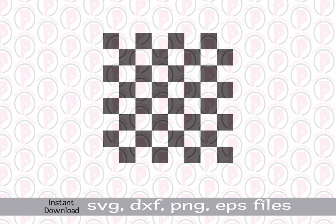 Checkerboard svg Checkerboard Print Seamless Repeating | Etsy