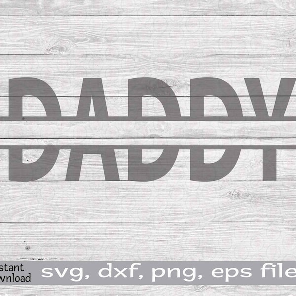 Daddy Svg - Etsy