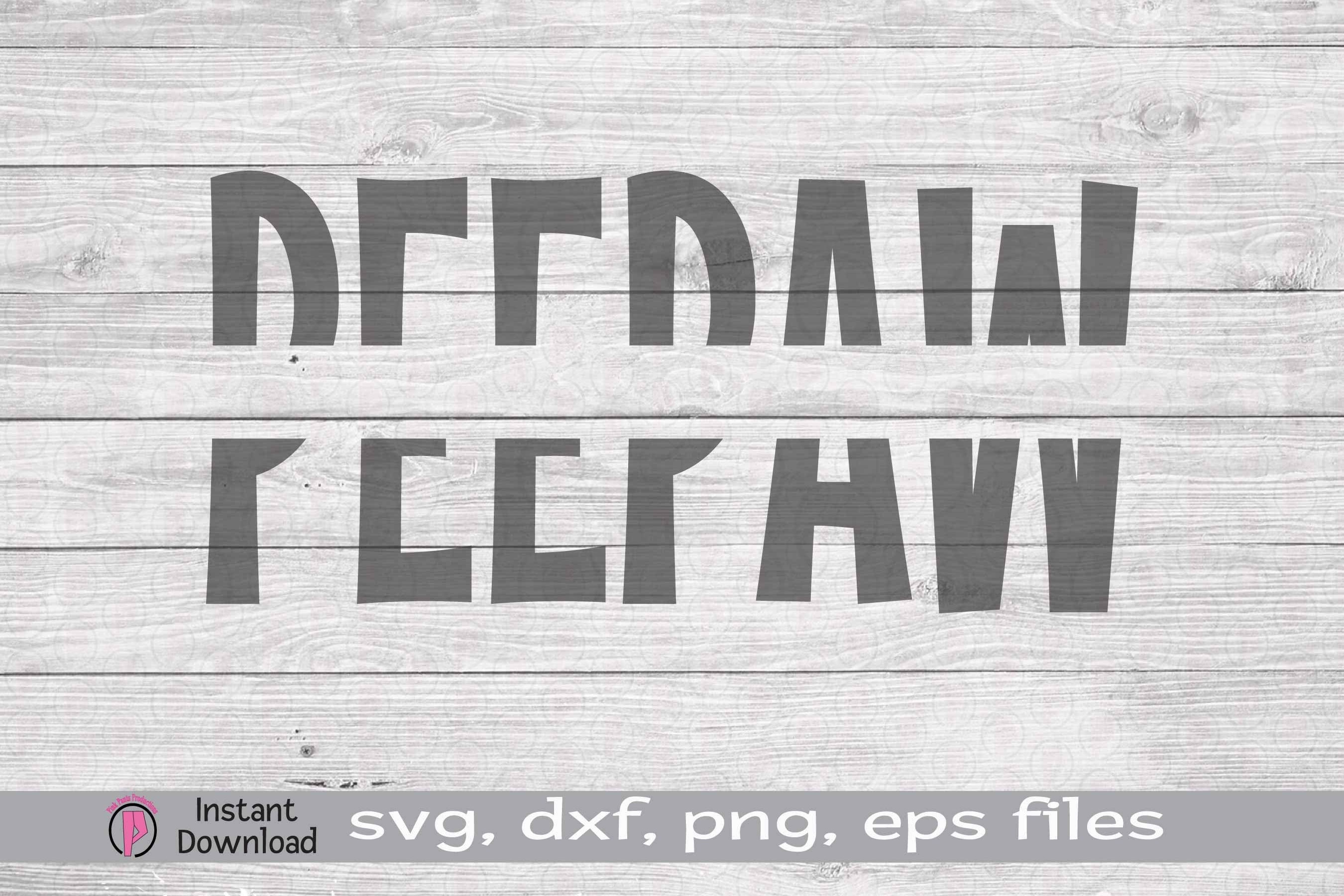 Peepaw Split Monogram SVG PNG, Father's Day, Peepaw Gift, Pawpaw ...