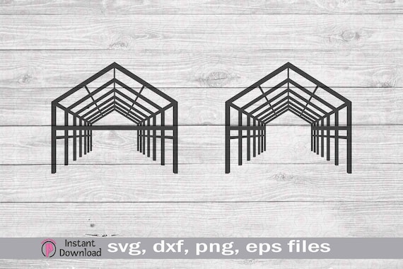 Construction Frame SVG PNG Building Frame House Frame - Etsy